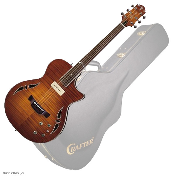 buy CRAFTER SAT-TMVS Acoustic Electric Guitar with Case order cheap